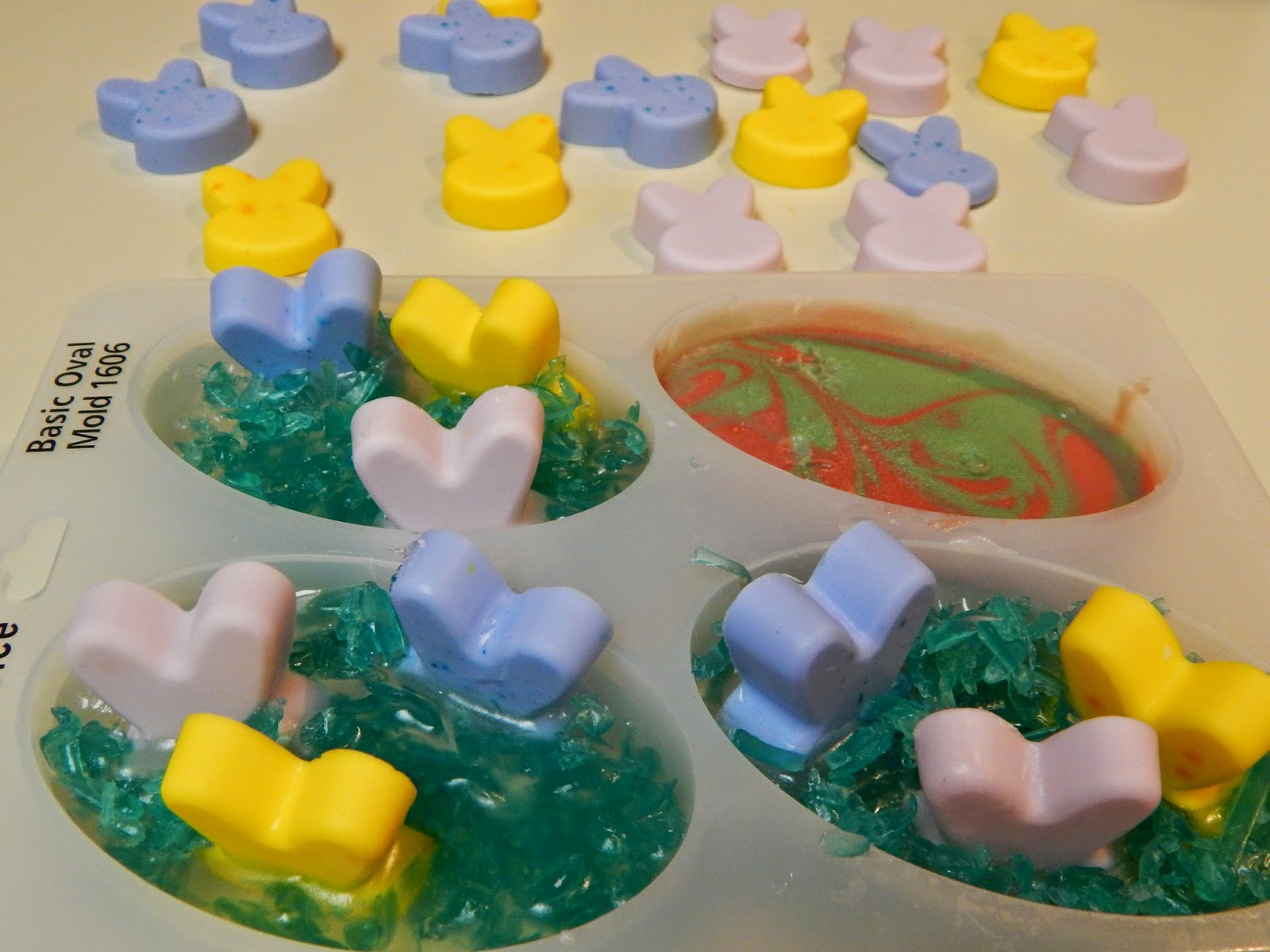 KCK Soaps: Easter Bunnies Soaps