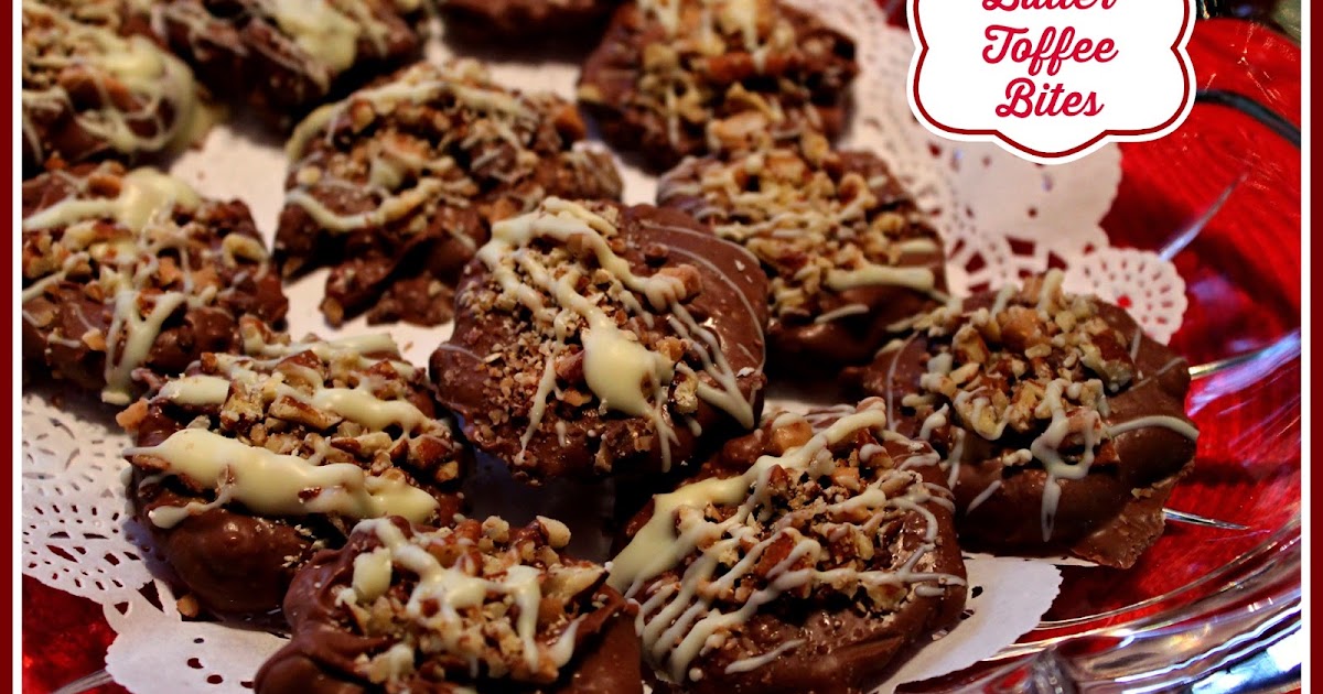 Sweet Tea and Cornbread: Slow Cooker Butter Toffee Bites!
