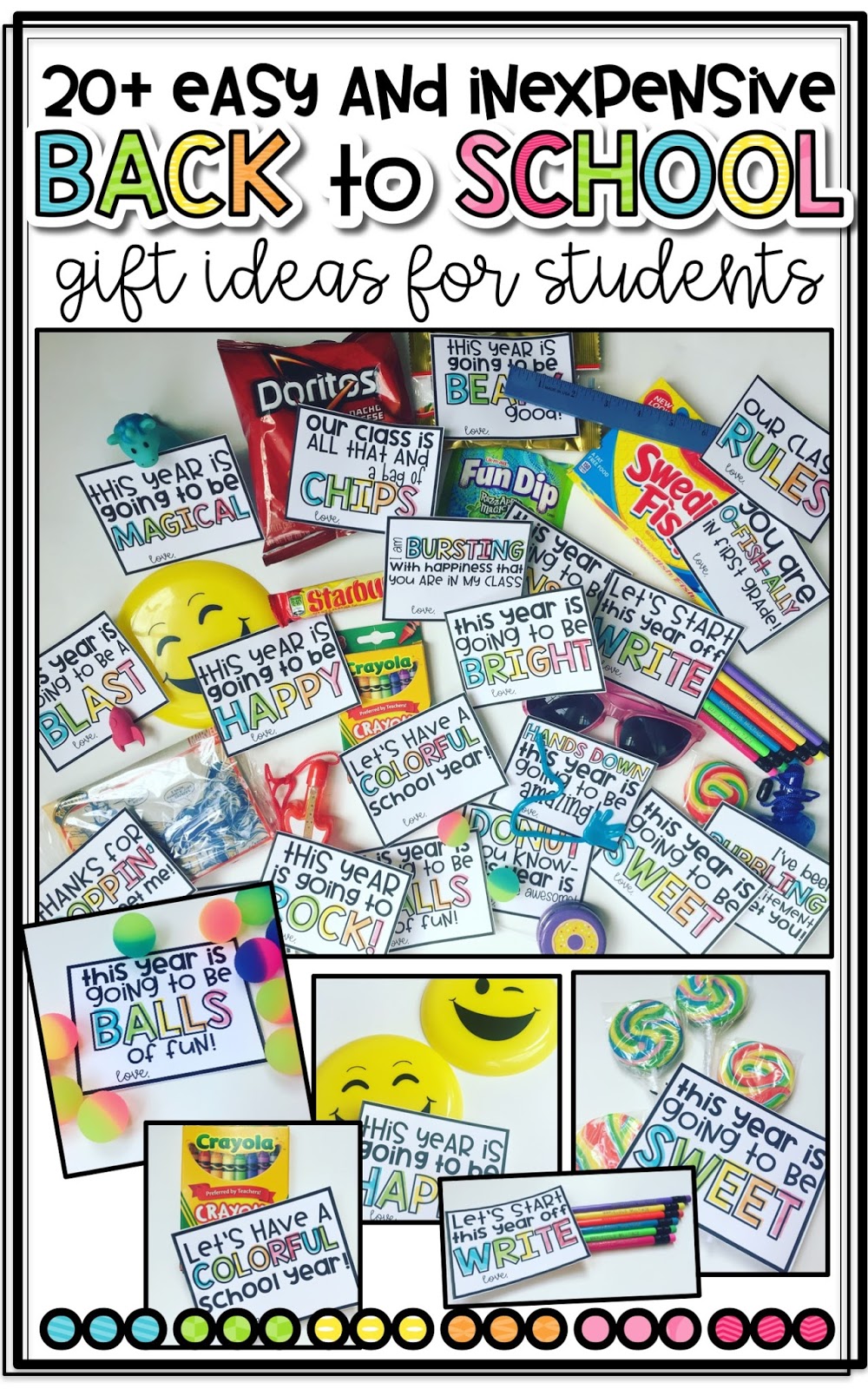 20+ {Beginning of the Year} Gifts for Students