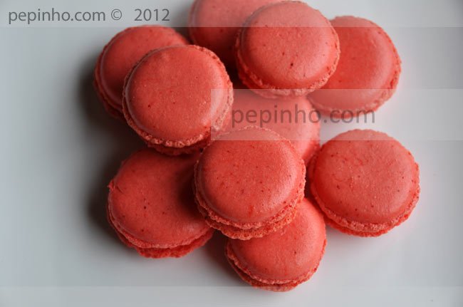 i-Recetas: Macarons de rosa