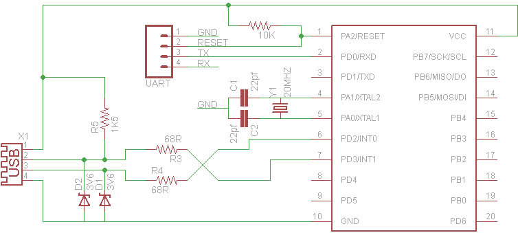 Hobby Electronics Blog: Serial to USB Keyboard