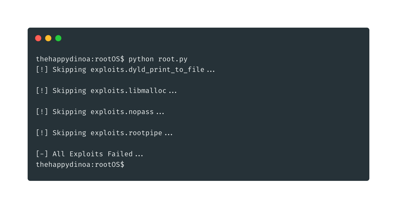 Rootos Macos Root Helper Hacking Land Hack Crack And Pentest