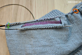 The Drizzle of Honey: Tutorial: How to knit pockets