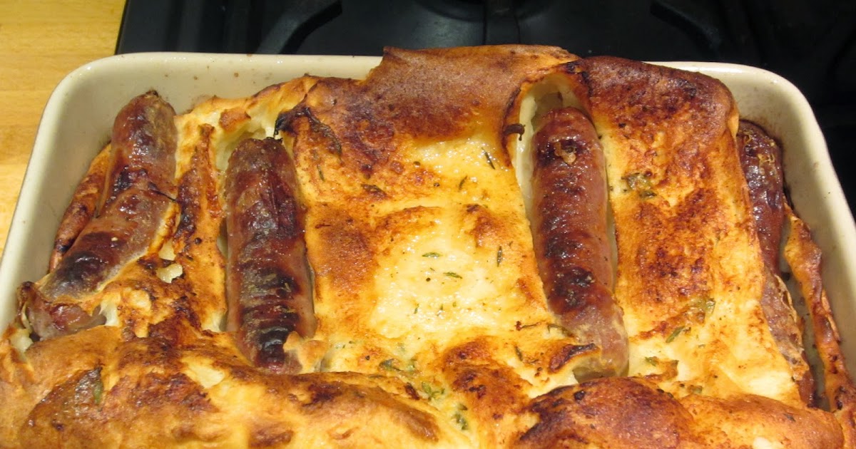 Busy Eating: Classic Toad in the Hole