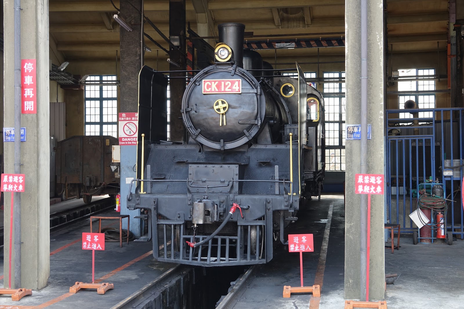 Blair's 鐵道攝影: CK124蒸汽機車 / TRA CK124 Steam Locomotive