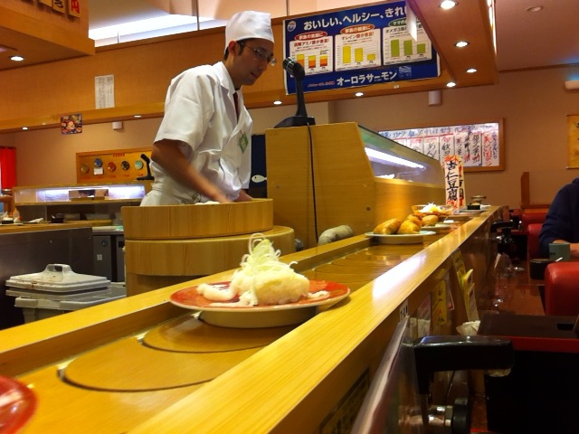 Strangers on a Sushi Train: First time on a Japanese Sushi Train!!