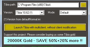 TibiaBrasil.NET: Tibia BlackD MC - 10.99
