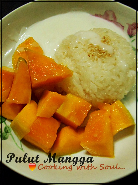..Cooking with soul.....: PULUT MANGGA