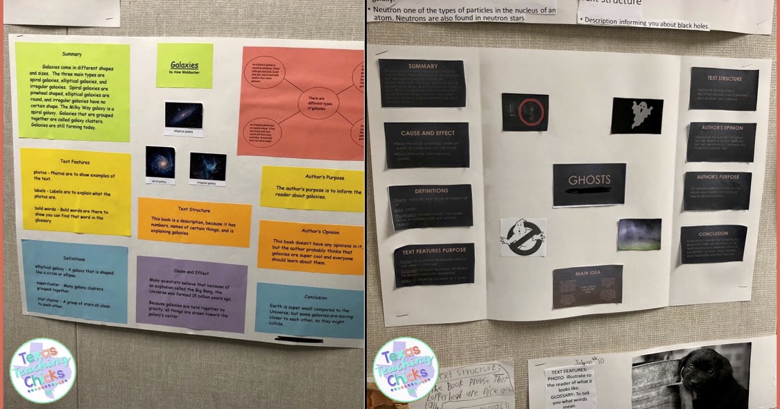 Nonfiction Book Poster Project - Texas Teaching Chicks