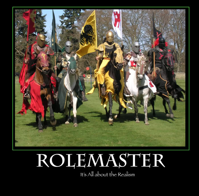 Rexque Futurus: Expanded MERP o ROLEMASTER Light?