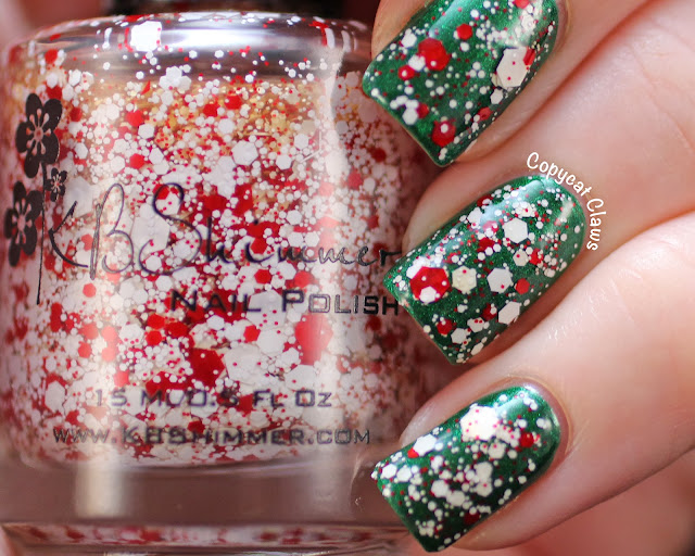 Copycat Claws: Zoya Holly and KBShimmer Candy Cane Crush