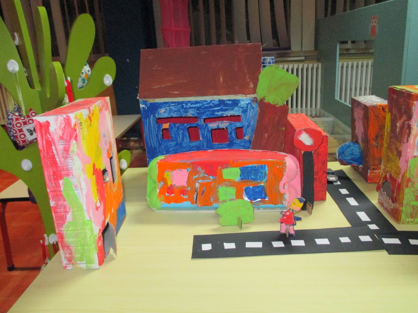 Juf Karlijn: Foto's thema huizen bouwen