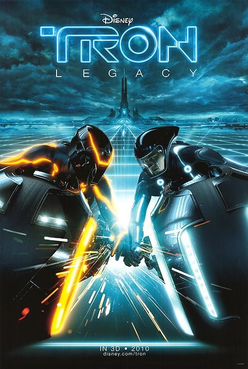 The Geeky Nerfherder: Movie Poster Art: Tron Legacy (2010)
