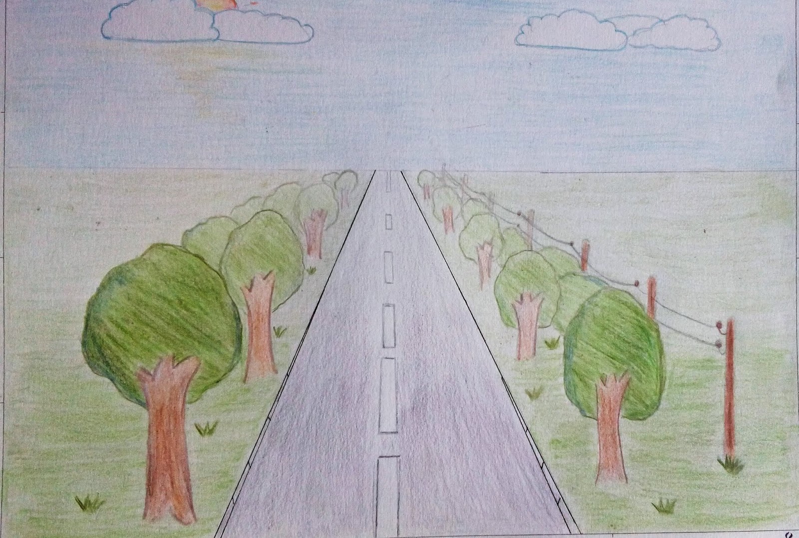 Plástica Escola Pía Castellón: LA PROFUNDIDAD EN EL DIBUJO FIGURATIVO