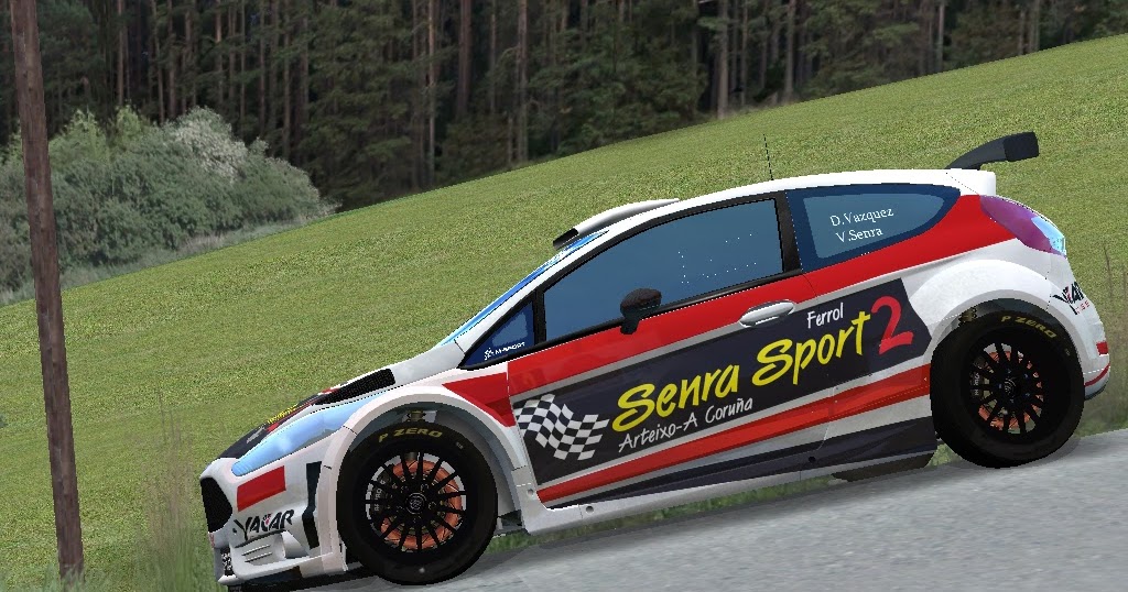 SKIN CAR DESIGN: Fiesta R5 - Victor Senra - Rally A Coruña 2018