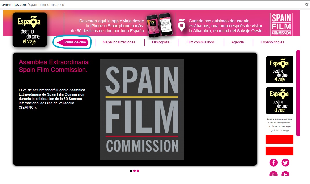 Four Door Cinema Club: Las Rutas de Cine o Movie Maps
