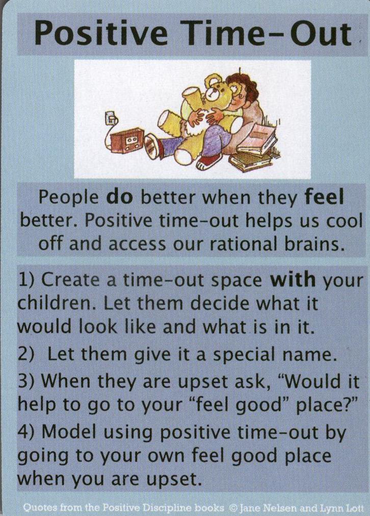 Mind the Children: Weeks 9 & 10: Validate Feelings and Positive Time-Out