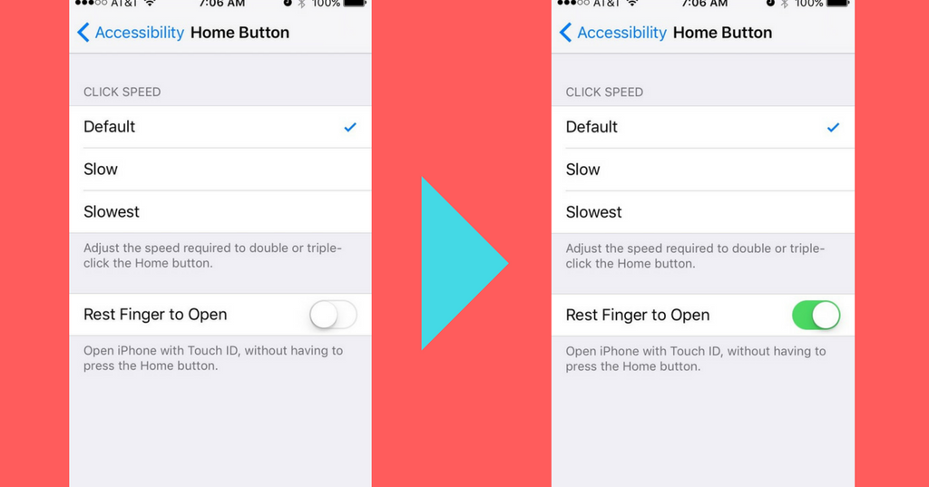 How Unlock Without Pressing Home Button On iOS 10 | FromDev