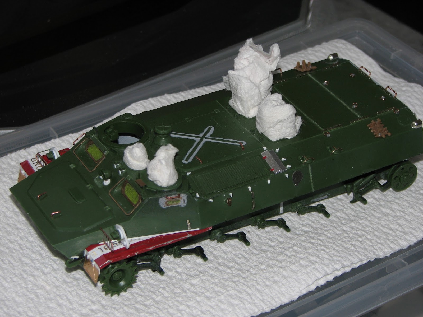 My Models: SKIF 1/35 MT-LB with ZU-23-2