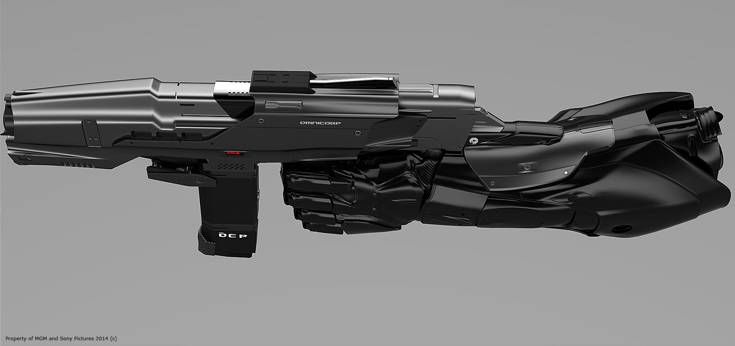 Awesome ROBOCOP 2014 Armor and Weapons Concept Art by Vitaly Bulgarov ...