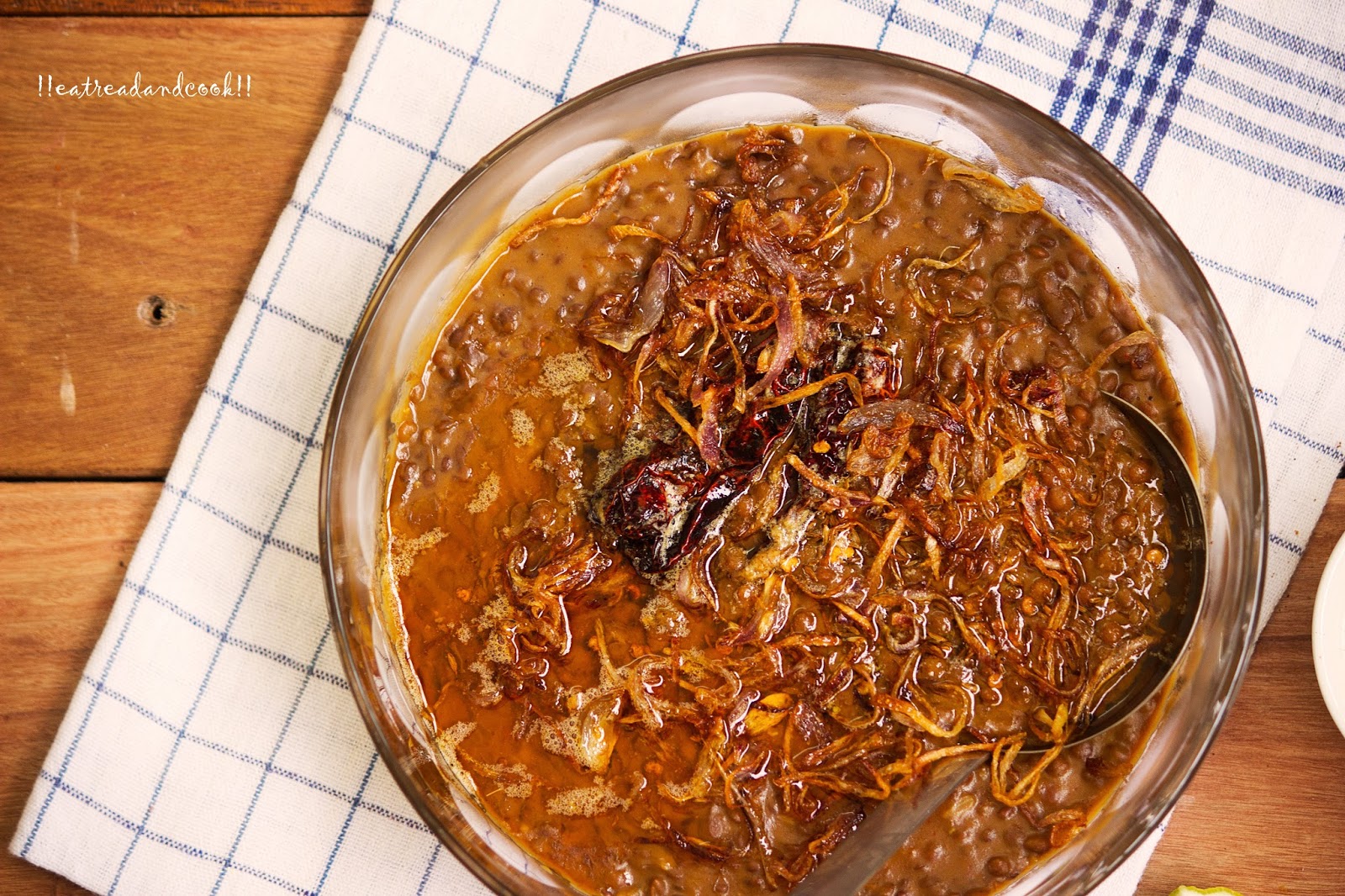Simple Whole Masoor Dal / Simple Whole Red Lentils