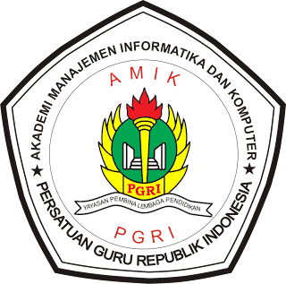 Dwi Rahmadi: Logo AMIK PGRI Kebumen Besar