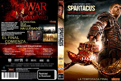 ESTRENOS EN BLU RAY: SPARTACUS CUARTA TEMPORADA