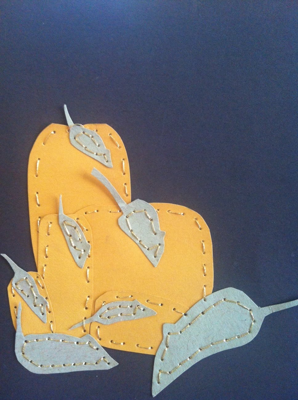 Paper Penny Rug: Autumn Paper Penny Rug