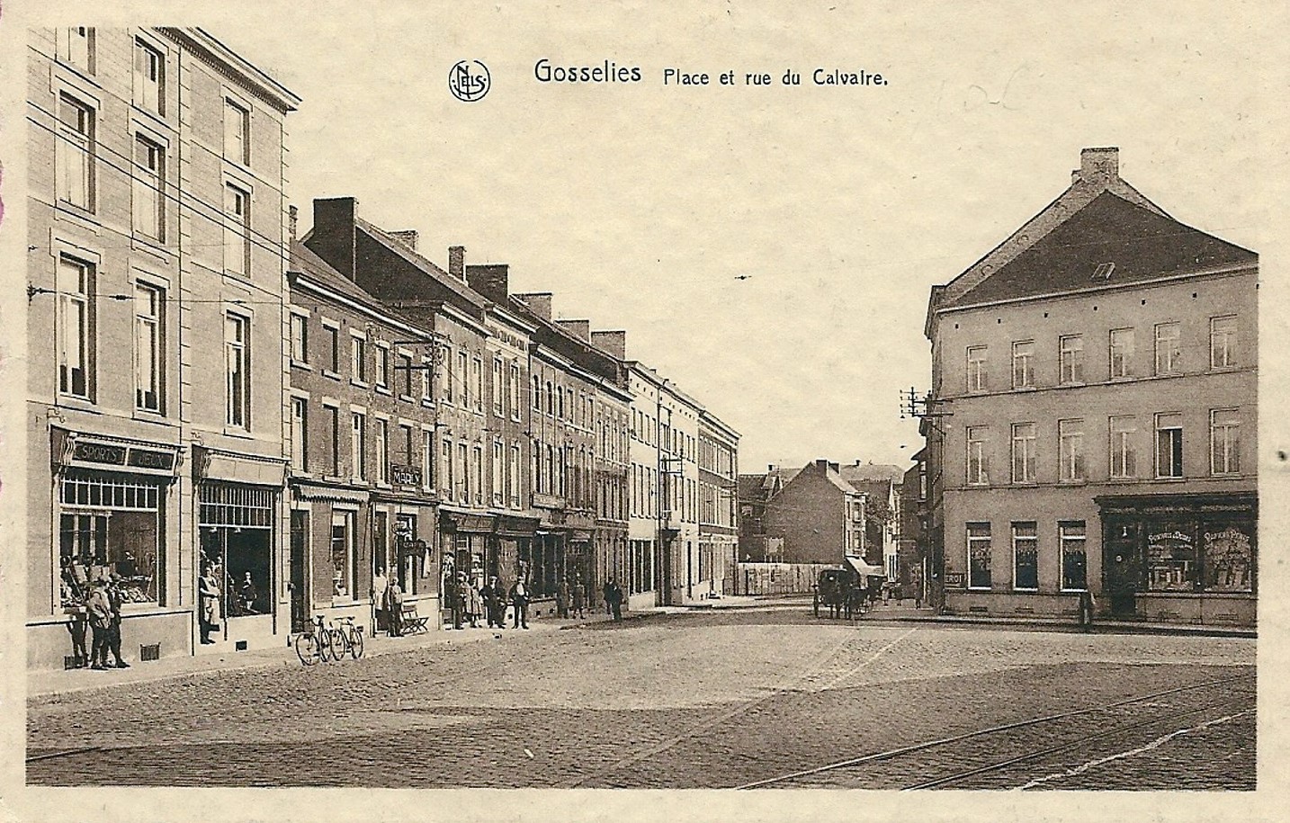 Charleroi - Pays noir: Gosselies en cartes postales