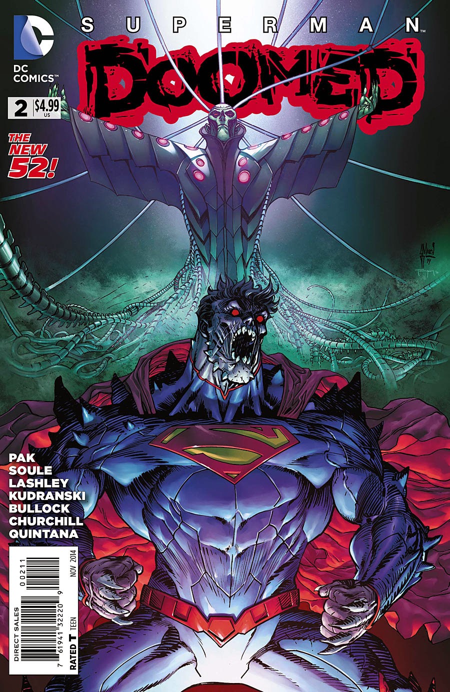 Supergirl Comic Box Commentary: Review: Superman:Doomed #2