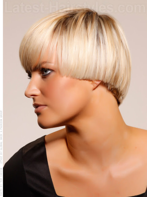 Top Hairstyles Models: Short Black Hairstyles For Women With Geometric ...