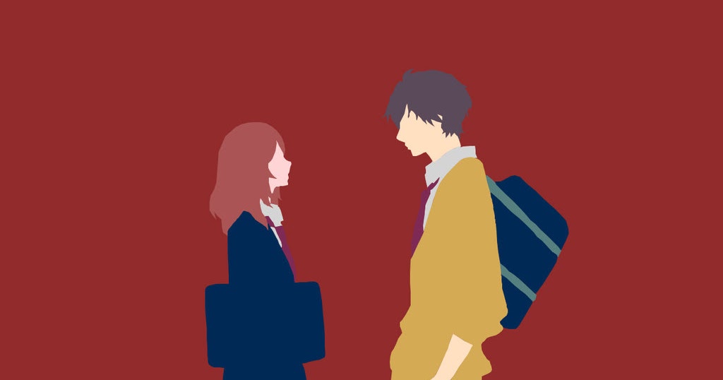Wallpaper Simple Art Ao Haru Ride | Media Info