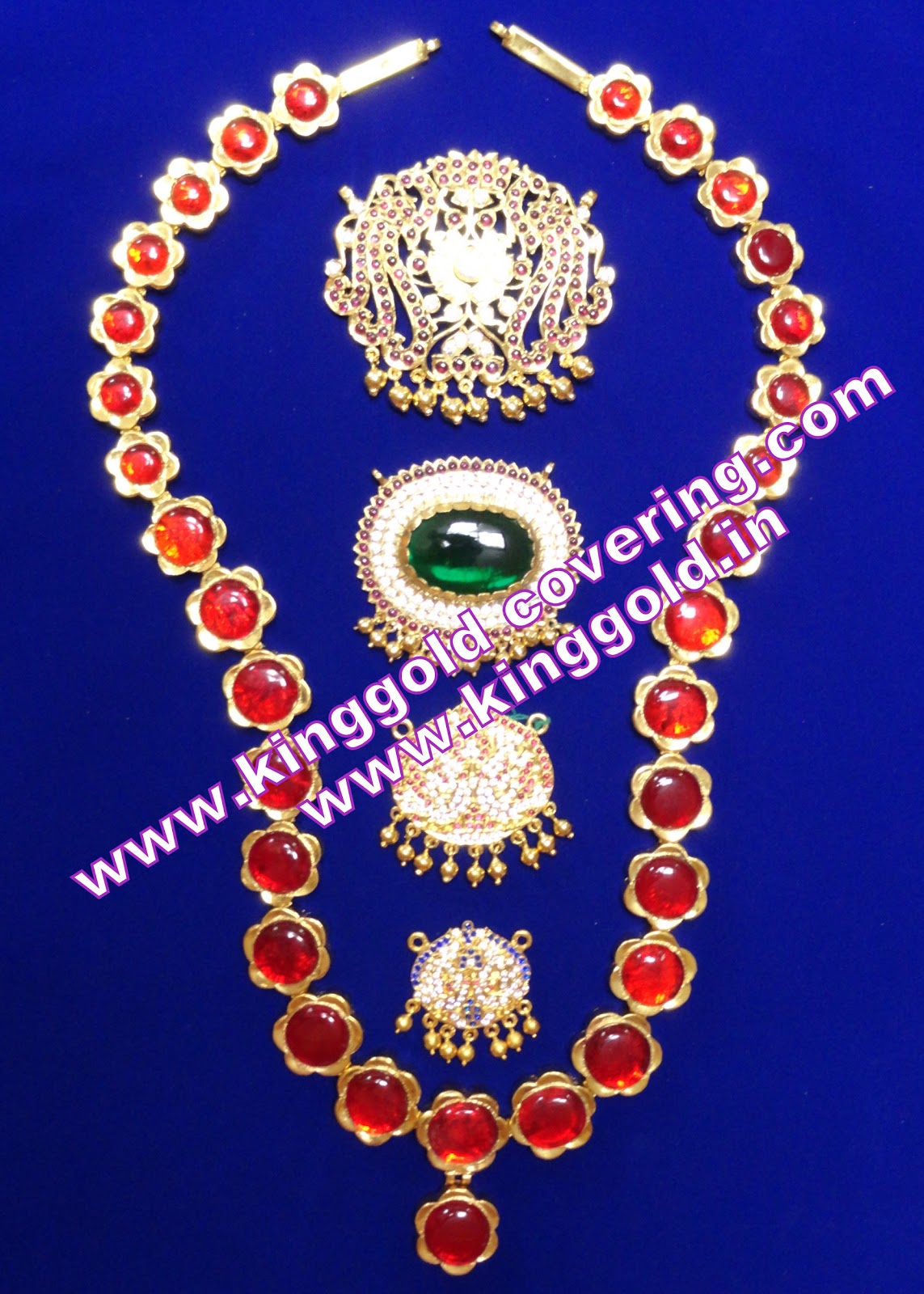 KING GOLD COVERING: padakam alangaram
