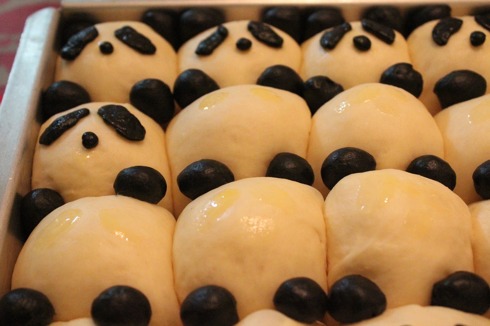 Honey Bee Sweets: Panda Buns (Cheddar and Cream Bread Recipe)