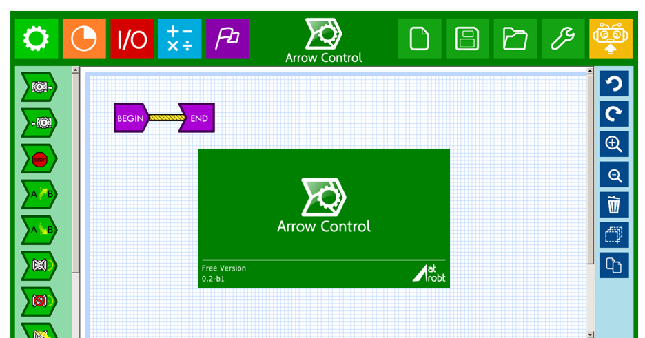 การเขียนโปรแกรมควบคุมหุ่นยนต์ด้วย Arrow Control (ตอนที่ 3) - การแสดงผล ...