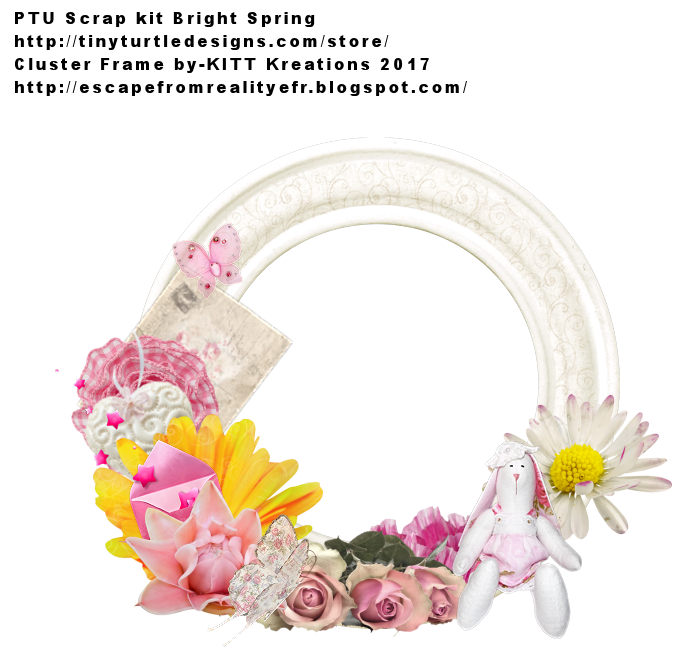 Escape From Reality Blog: FTU 'Bright Spring' Cluster & Cluster Frames