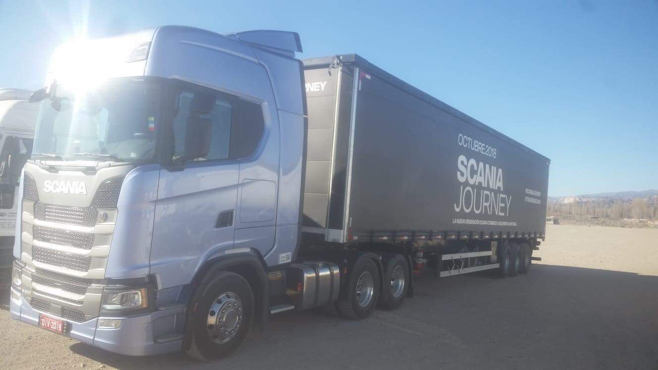 DIECIOCHO RUEDAS: SCANIA NEXT GENERATION… AHORA RUMBO A CHILE…