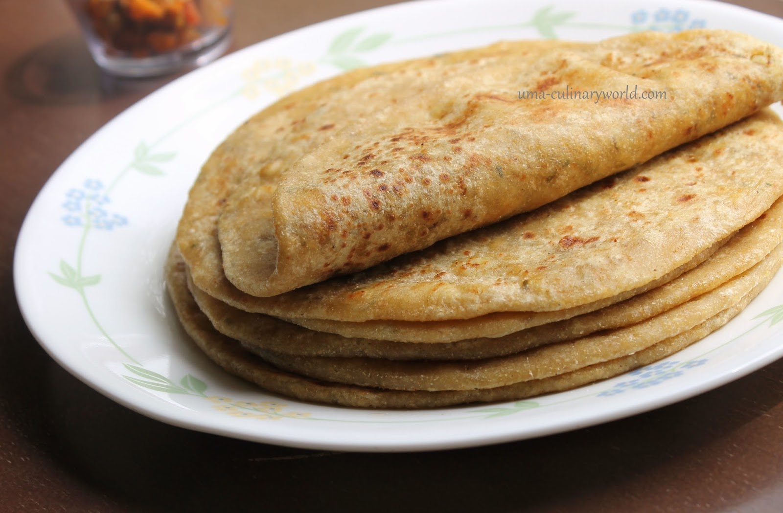 Paneer Pyaz / Cheese Onion Paratha
