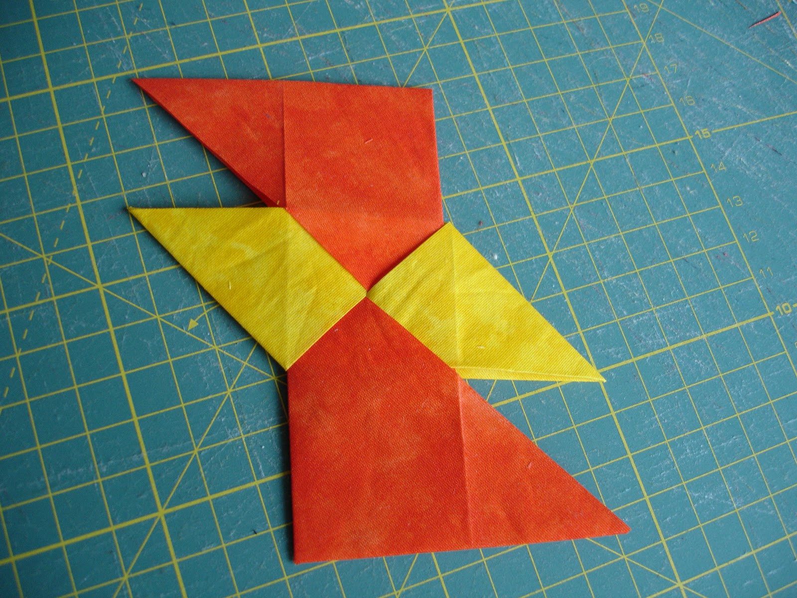 Canadian Abroad: Fabric Origami Stars