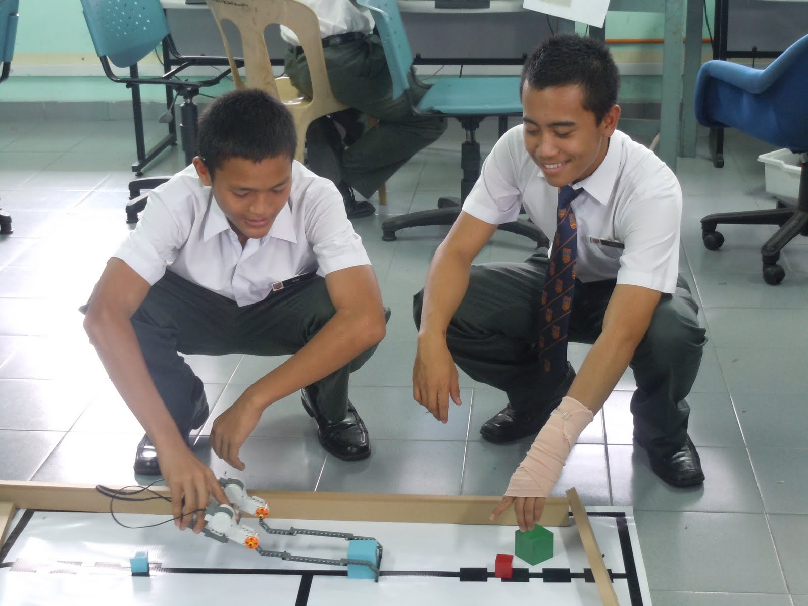 Latihan Pertandingan Robotik Peringkat Sekolah | SM Sains Selangor