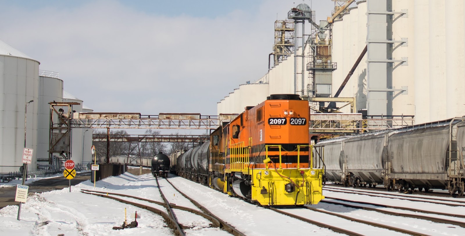Towns and Nature: Decatur, IN: Bunge/Central Soya Soybean Processing Plant