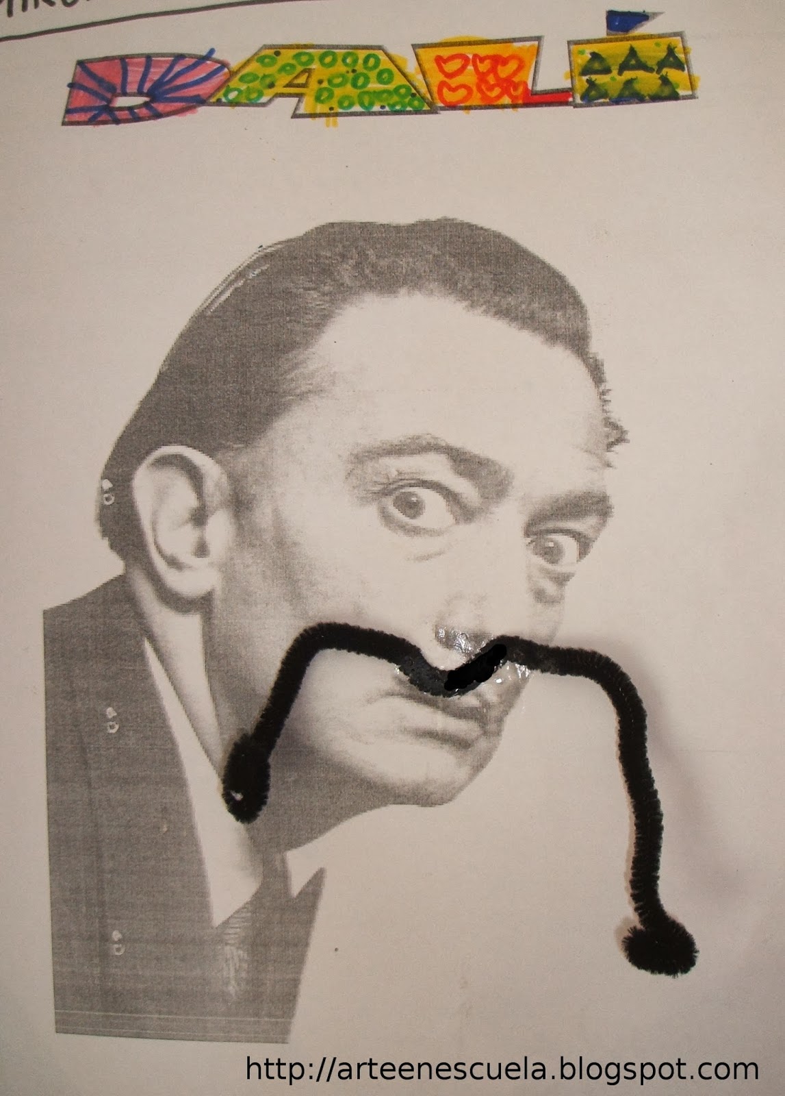 ARTE EN LA ESCUELA: DALÍ Y SU BIGOTE