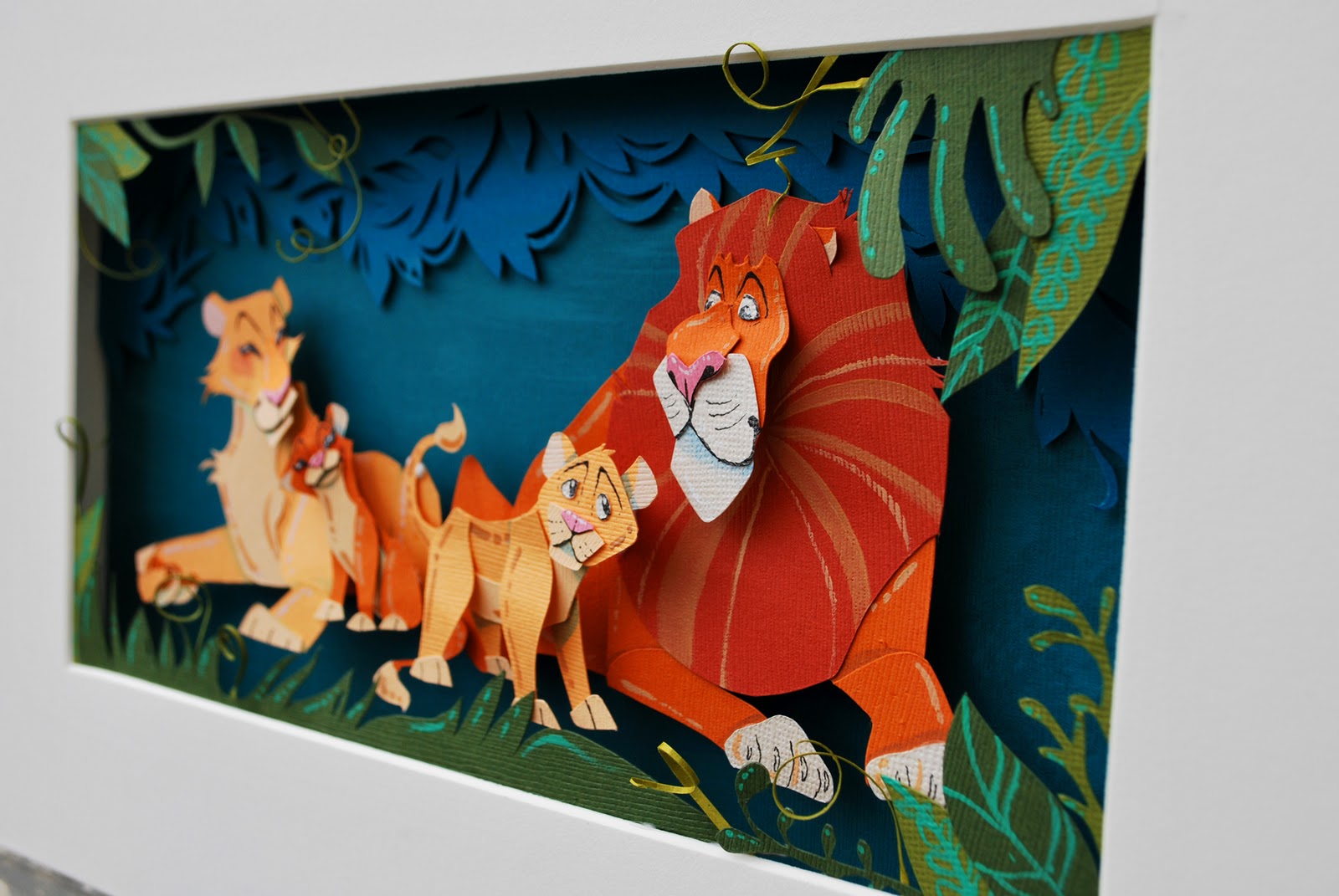 Caroline Boyk's Blog: Paper Lion Family