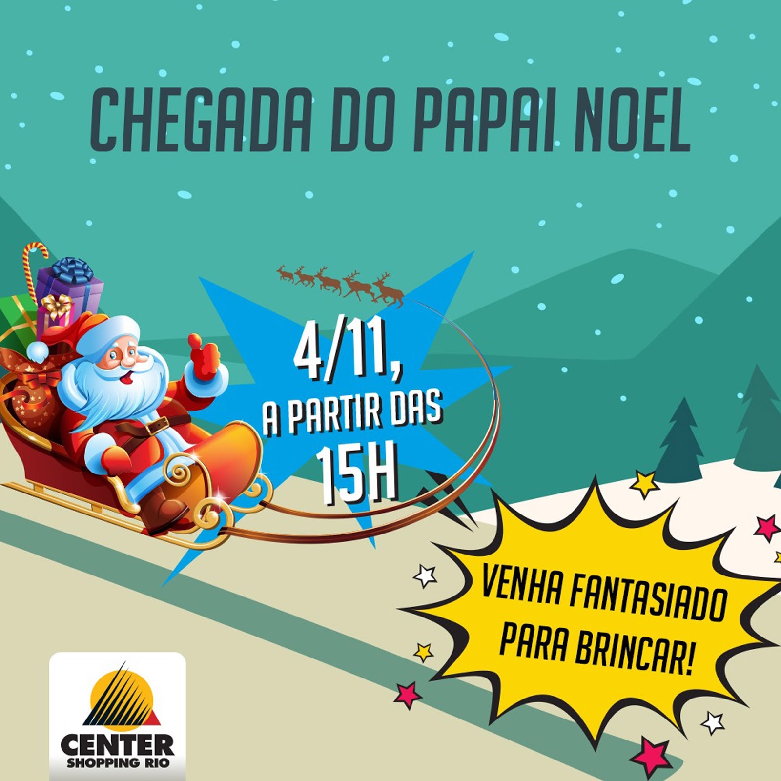 Falando De Varejo Center Shopping Rio Celebra Natal Com Evento Da ‘turma Da Mônica