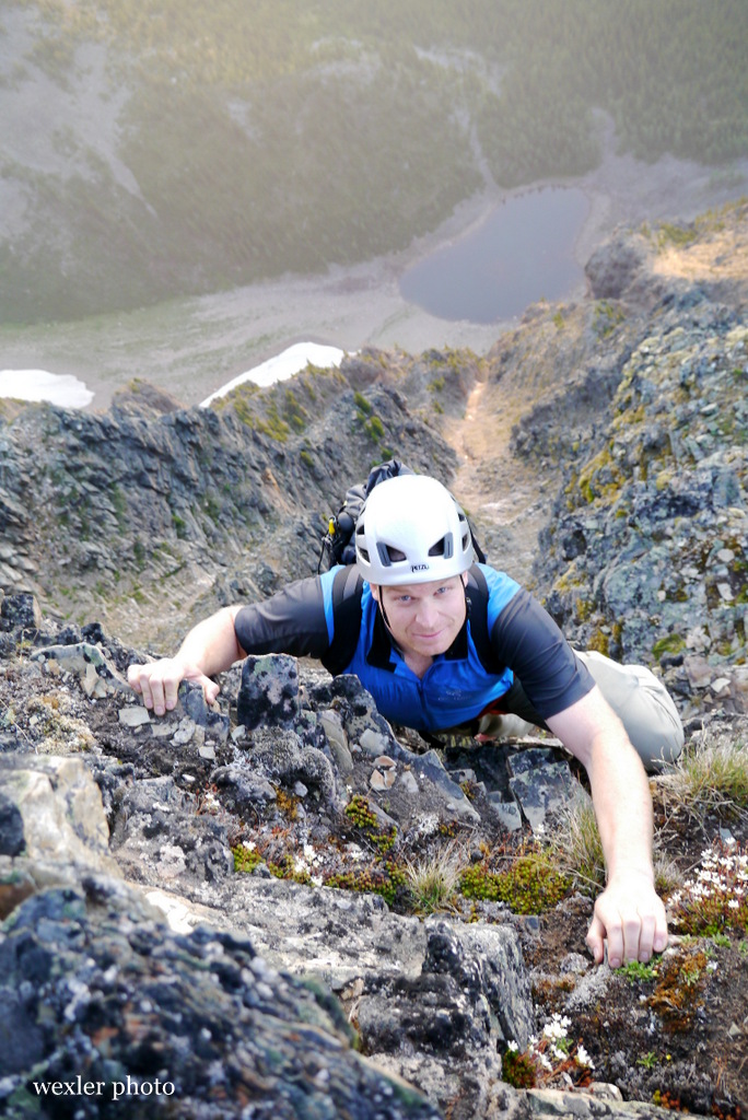 Climbing the East Ridge of Mt. Temple and Grassi Ridge on Wiwaxy ...