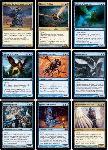 MTG Realm: MTG Sphinxes