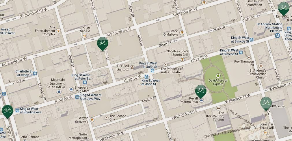 The TIFF Midnight Madness Blog: Navigating TIFF Part 4: Biking to ...