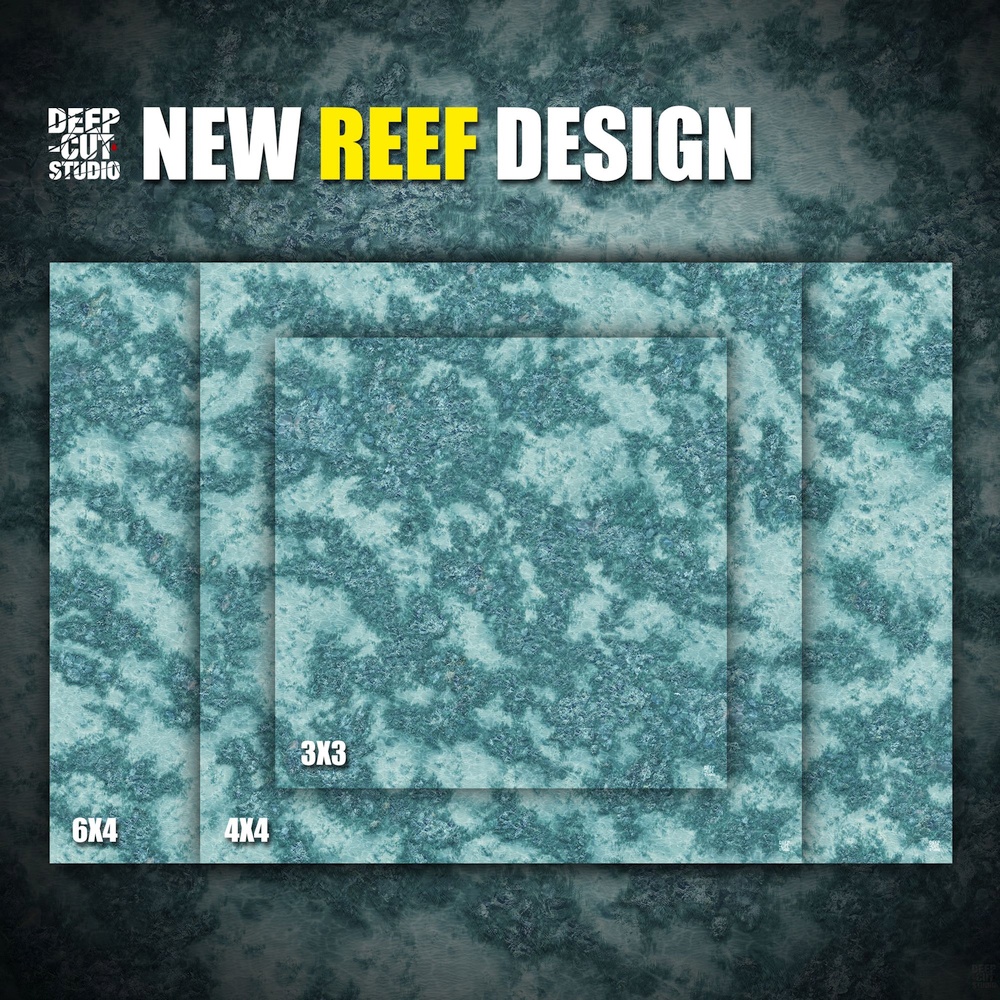 Wargame News and Terrain: Deep-Cut Studio: New Underwater Reef Gaming ...