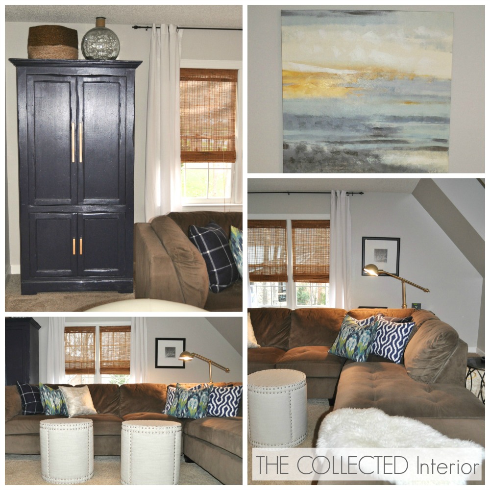 The Collected Interior: An Upstairs Family Room Transformation - and ...