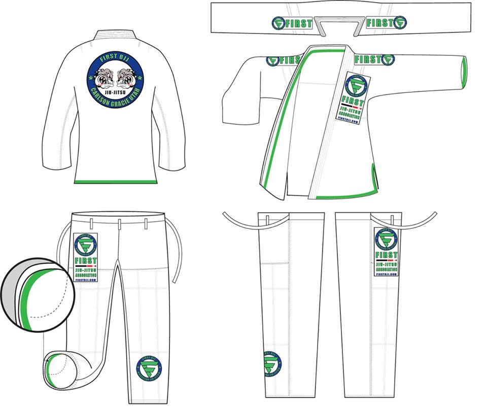 FIRST BRAZILIAN JIU-JITSU CENTER: the new FIRST BJJ fuji gis arrive!!!!